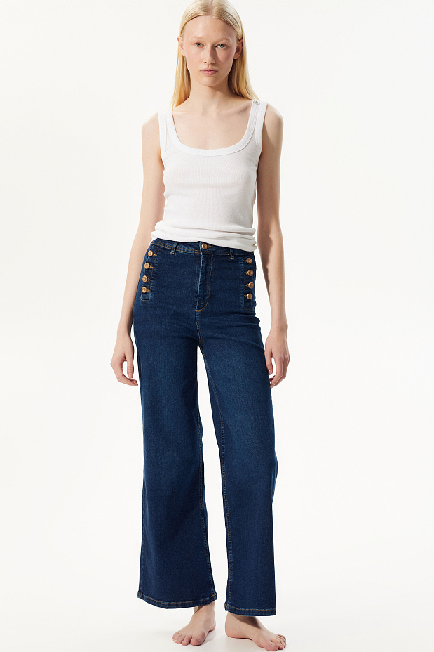 Τζιν Παντελόνια Γυναικεία | Jeans - Denim Παντελόνια σε Προσφορά | BSB ...